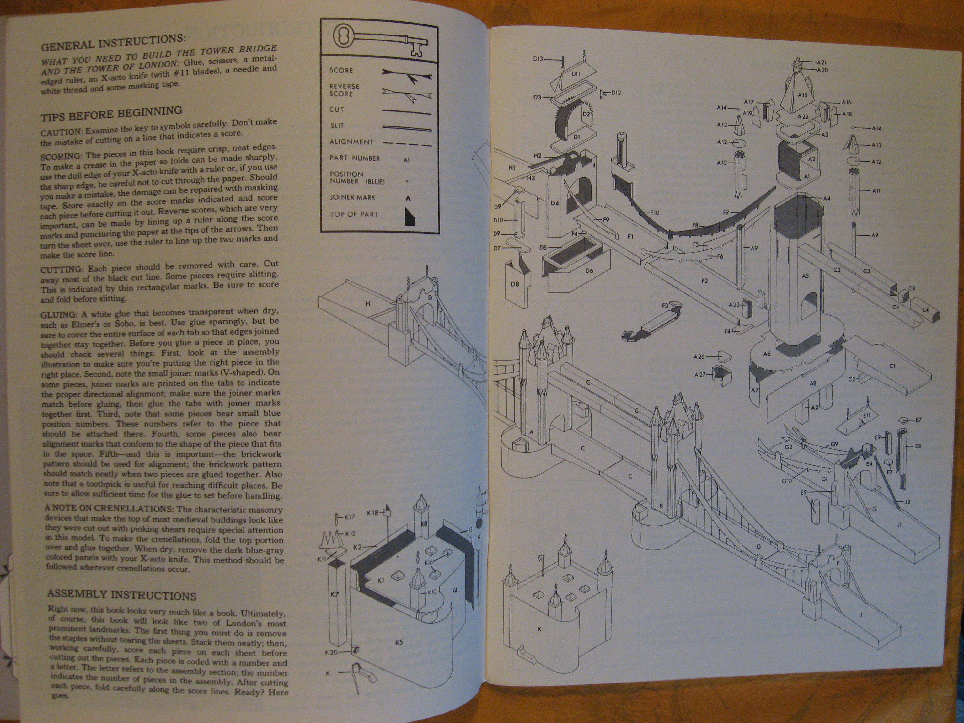 Build Your Own Tower Bridge and Tower of London